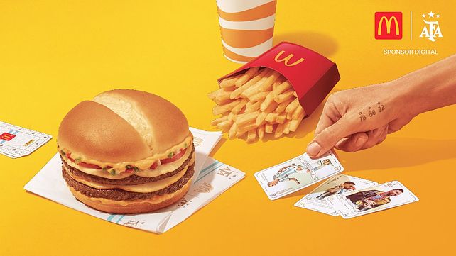 McDonalds presenta la nueva Grand Leyenda, la hamburguesa que acompañará a los campeones del mundo