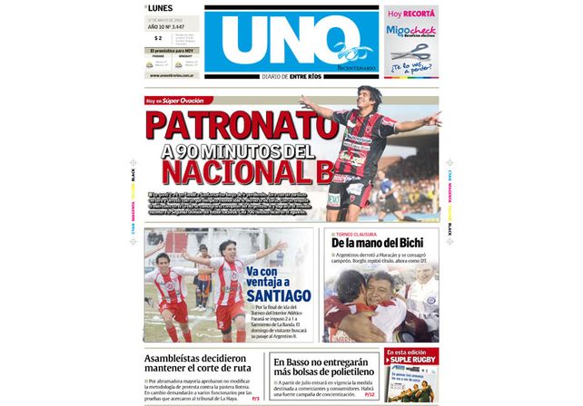 15 años de historia: el ascenso de Patronato que marcó una era