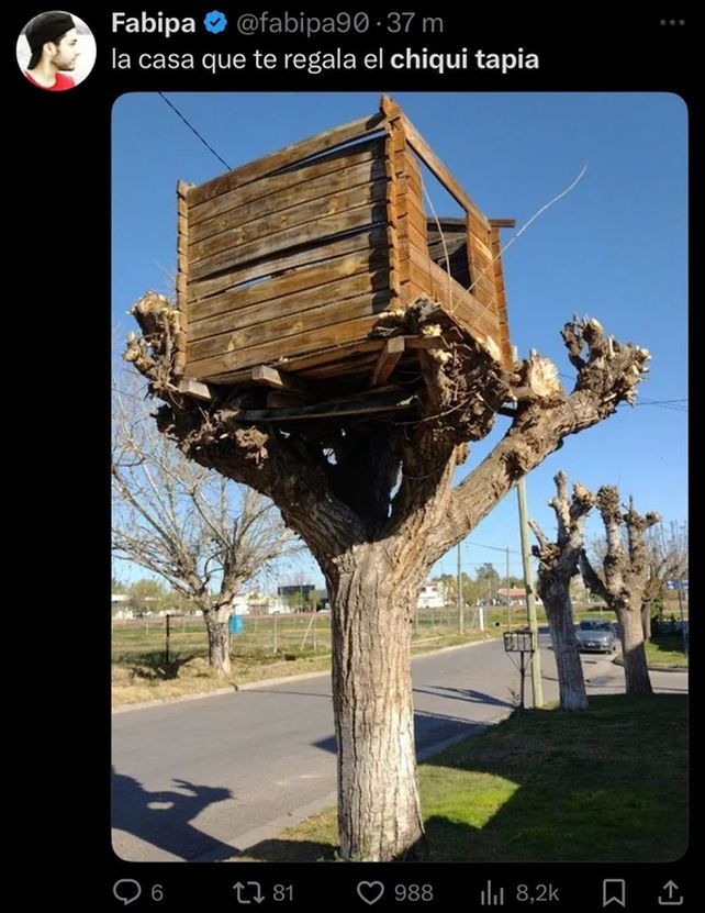 Chiqui Tapia mostró las casas de Un Gol X Un Techo y lo destrozaron en ...