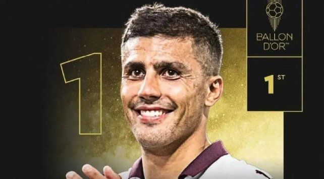 Rodri se quedó con el Balón de Oro 2024